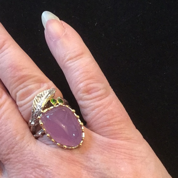 Gems & Minerals | Jewelry | Genuine Amethyst Artistic Ring | Poshmark